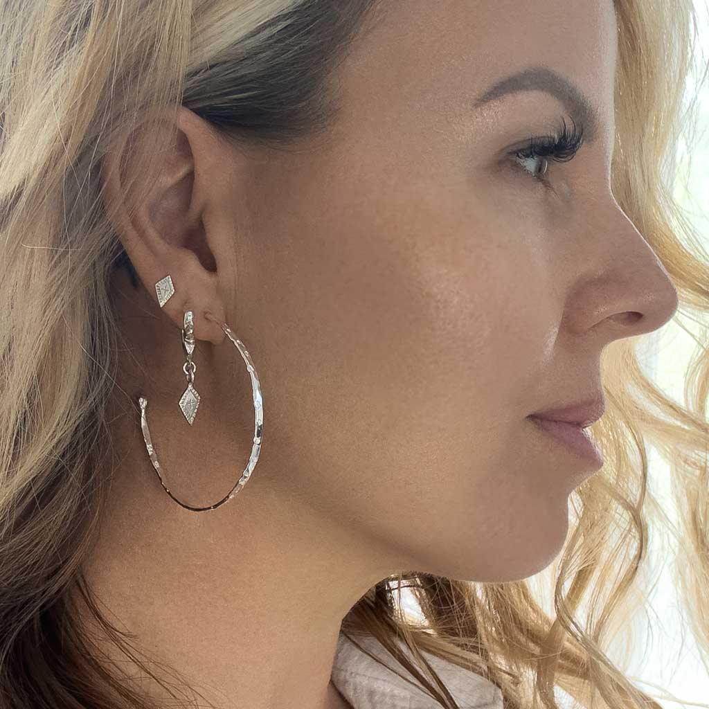 Gold & Sterling Silver Earrings | Handmade by Skeleton Coast Jewellery