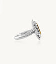 KIPEPEO BUTTERFLY CITRINE & SILVER RING